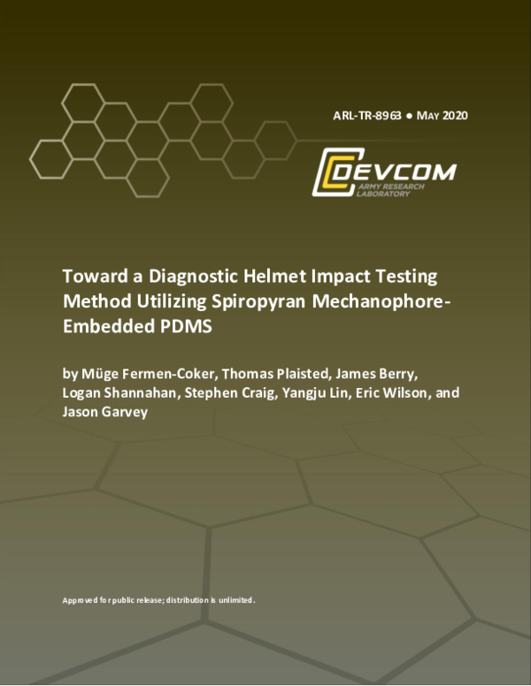 (PDF) Toward a Diagnostic Helmet Impact Testing Method Utilizing ...