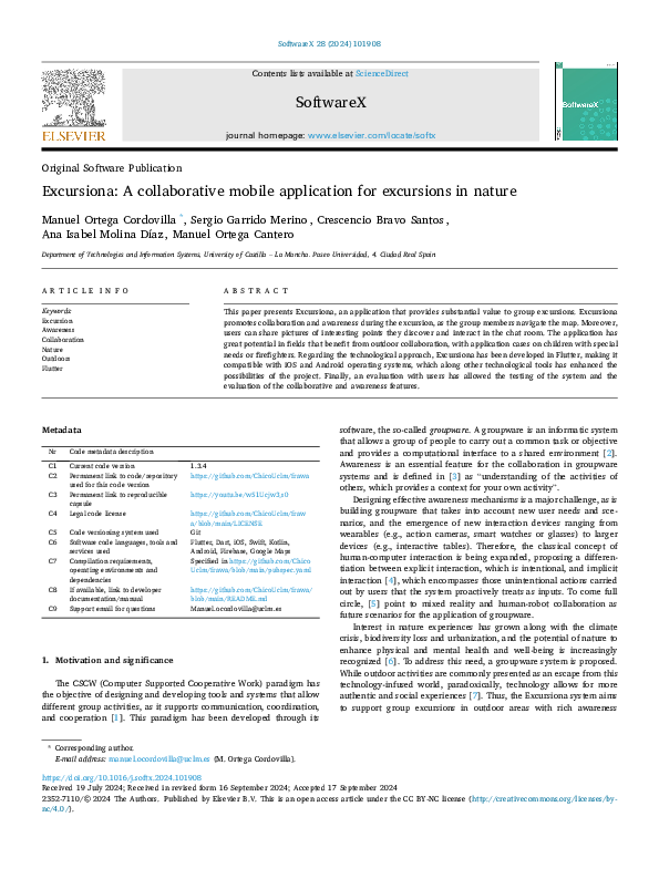 (PDF) Excursiona: A collaborative mobile application for excursions in ...