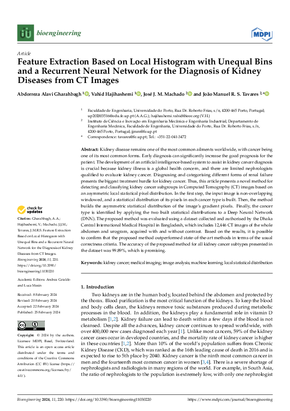 (PDF) Feature Extraction Based on Local Histogram with Unequal Bins and a Recurrent Neural ...
