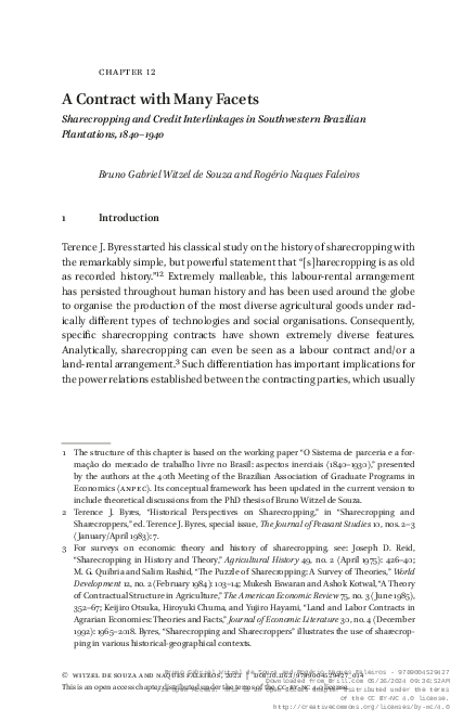 (PDF) A Contract with Many Facets