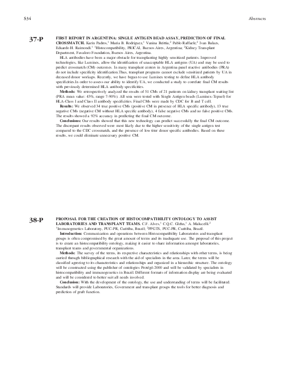 (PDF) 37-P: First report in Argentina: Single antigen bead assay ...