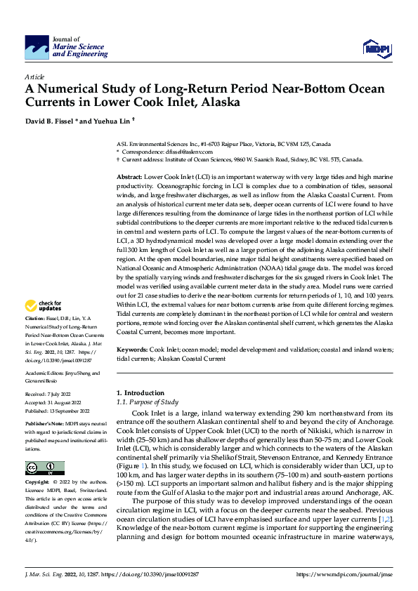 (PDF) A Numerical Study of Long-Return Period Near-Bottom Ocean ...