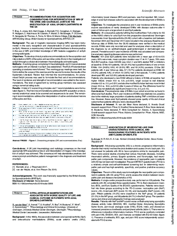 (PDF) FRI0209 Recommendations for acquisition and considerations for ...