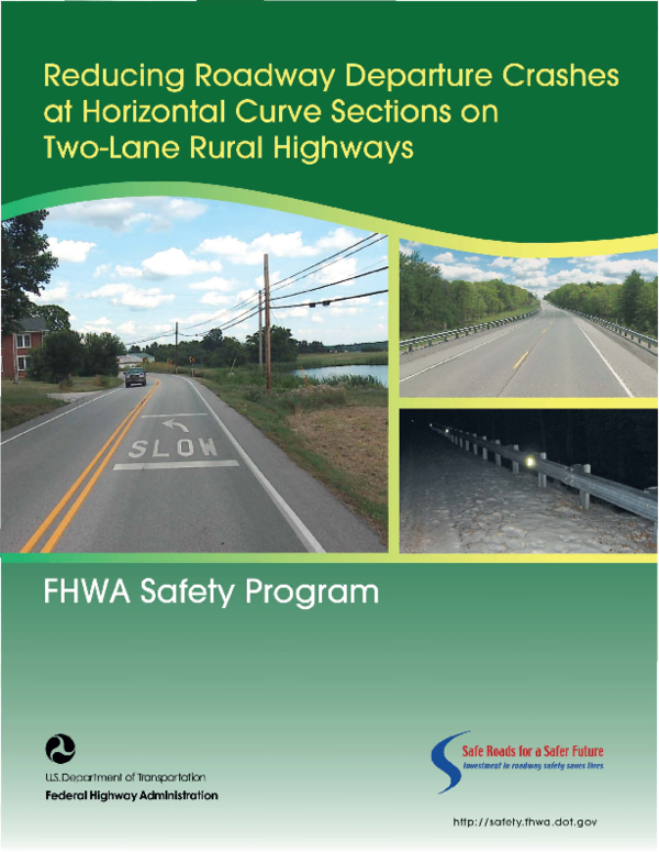 (PDF) Reducing Roadway Departure Crashes at Horizontal Curve Sections ...