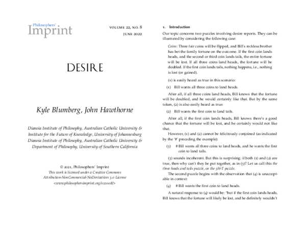 (PDF) Desire