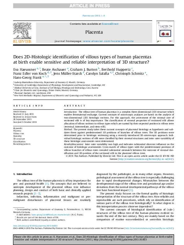(PDF) Does 2D-Histologic identification of villous types of human ...