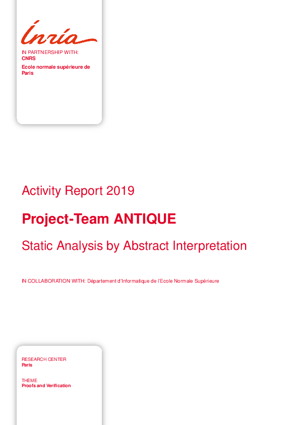 (PDF) Static Analysis by Abstract Interpretation