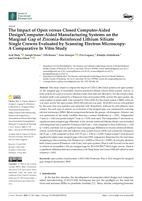 (PDF) The Impact of Open versus Closed Computer-Aided Design/Computer ...