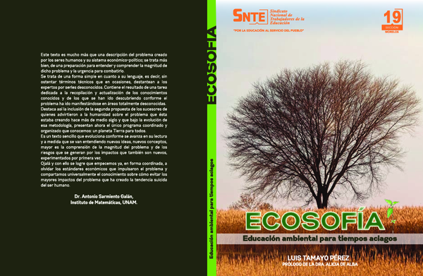 (PDF) Ecosofia. Educación ambiental para tiempos aciagos