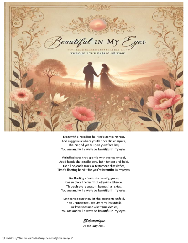 (PDF) Beautiful in my Eyes