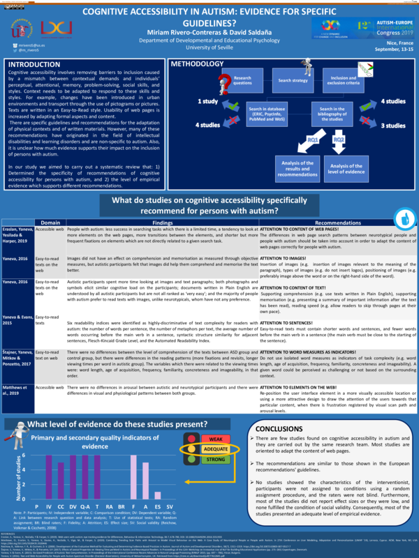 (PDF) Cognitive accessibility in autism: evidence for specific ...