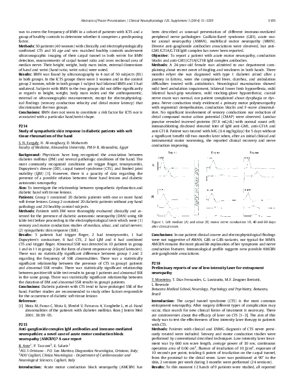 (PDF) P218: Preliminary reports of use of low intensity laser for ...