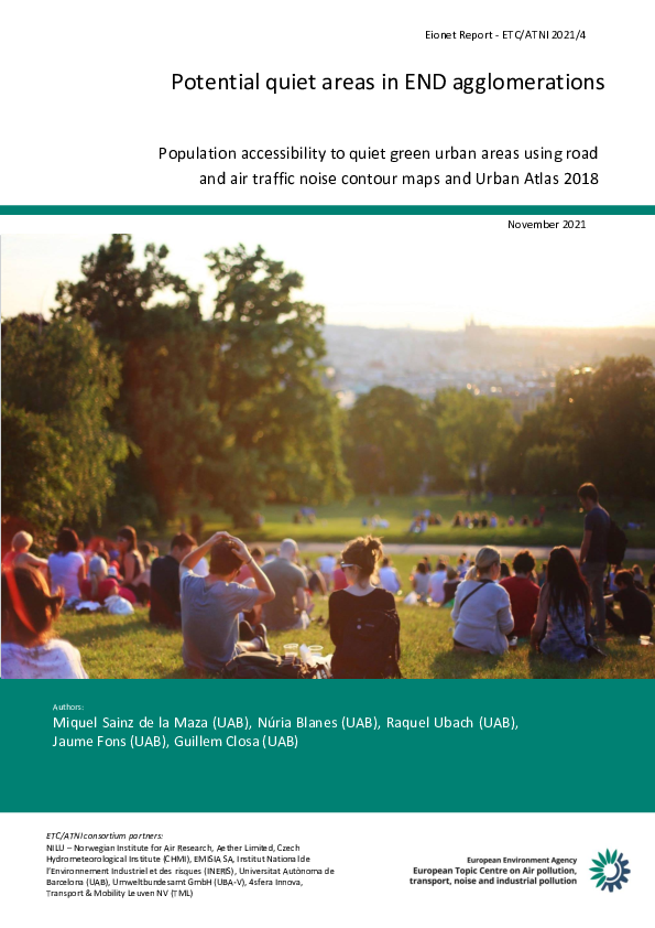 (PDF) ETC/ATNI Report 2021/4: Potential quiet areas in END ...