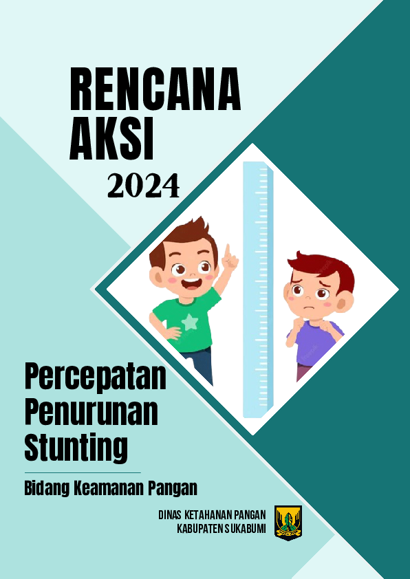 (PDF) Rencana Aksi Percepatan Penurunan Stunting Bidang Keamanan Pangan Dinas Ketahanan Pangan ...