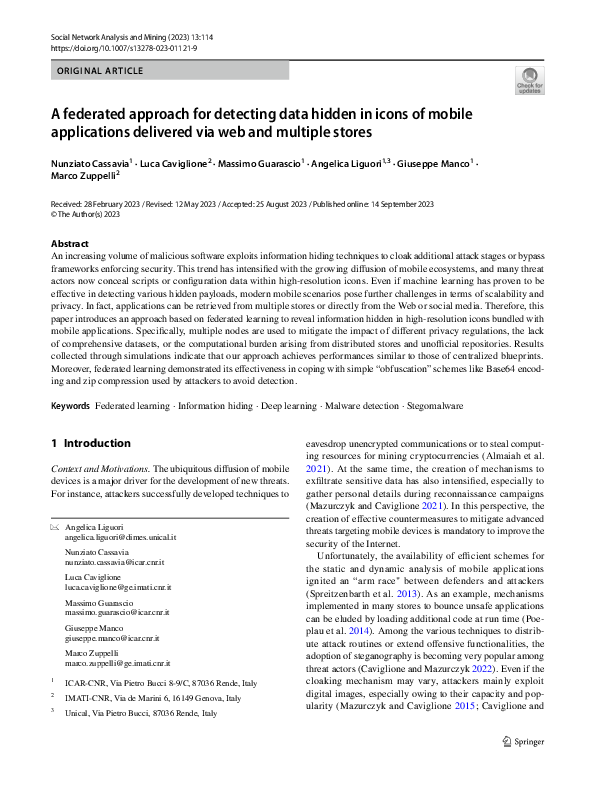 (PDF) A federated approach for detecting data hidden in icons of mobile ...