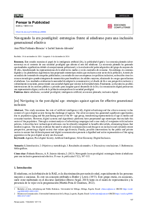 (PDF) Navegando la era postdigital: estrategias frente al edadismo para una inclusión ...