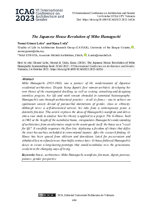 (PDF) The Japanese House Revolution of Miho Hamaguchi