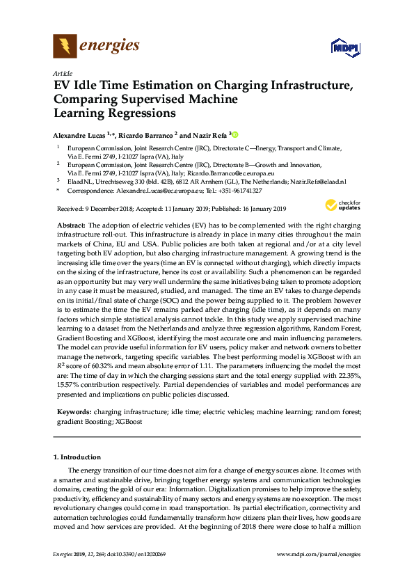 (PDF) EV Idle Time Estimation on Charging Infrastructure, Comparing ...