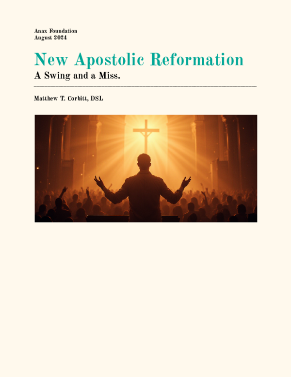 (PDF) The New Apostolic Reformation Primer