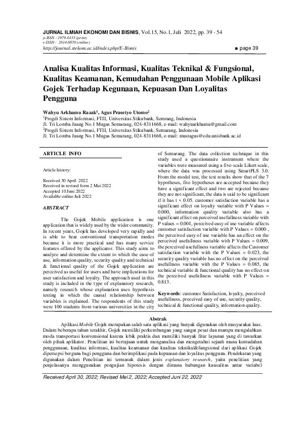 (PDF) Analisa kualitas informasi, kualitas teknikal & fungsional ...