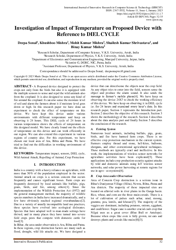 (PDF) Investigation of Impact of Temperature on Proposed Device with ...