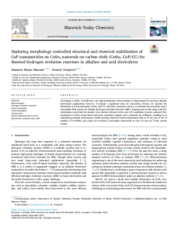 (PDF) Exploring morphology controlled structural and chemical ...
