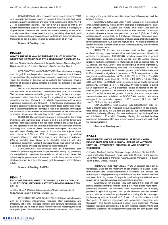 (PDF) PD44-11 Kulkarni Technique of Perineal Approach with Penile ...