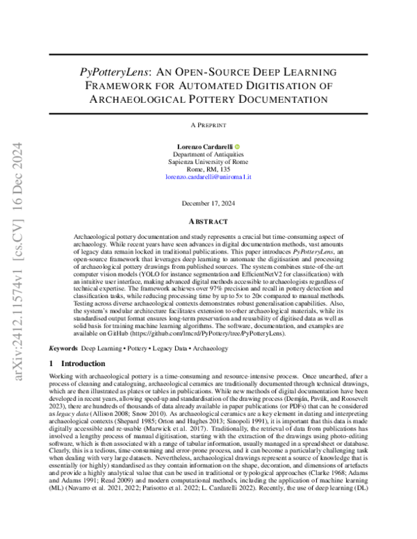 Pdf Pypotterylens An Open Source Deep Learning Framework For Automated Digitisation Of