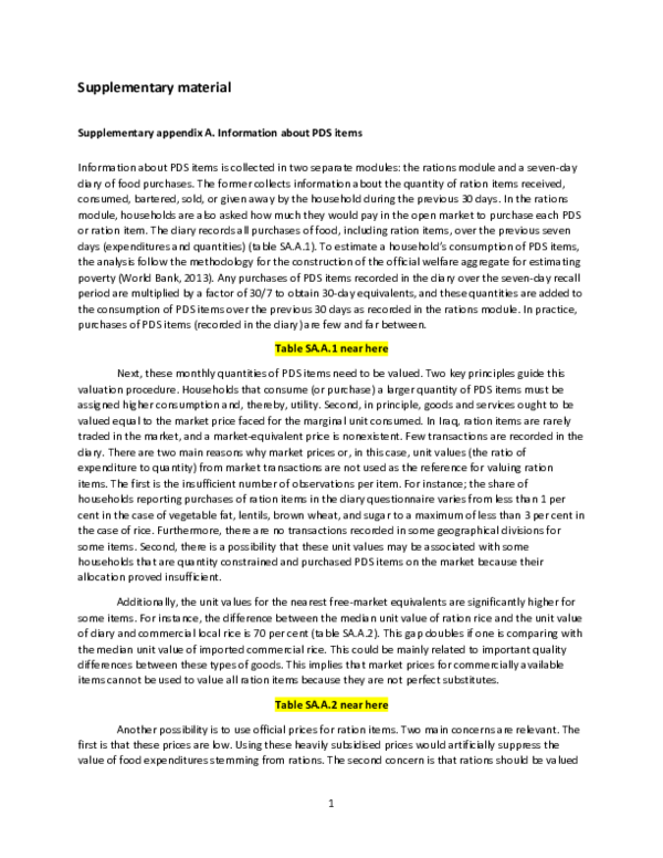 (PDF) Estimating the Welfare Costs of Reforming the Iraq Public ...