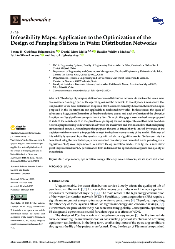 (PDF) Infeasibility Maps: Application to the Optimization of the Design ...