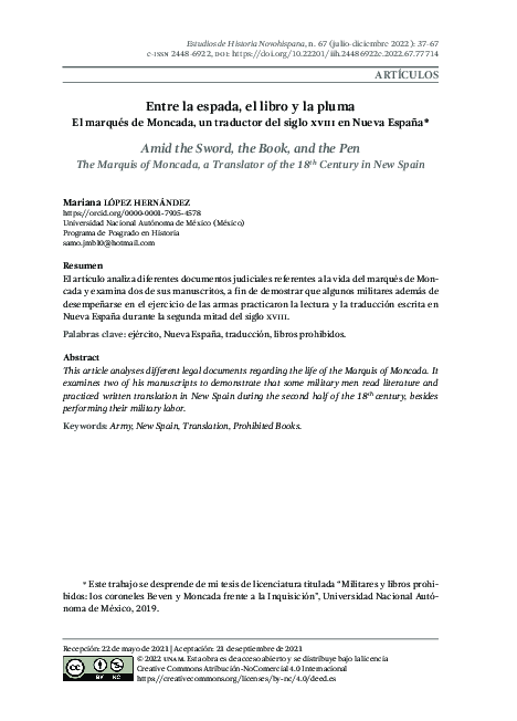 Pdf Entre La Espada El Libro Y La Pluma