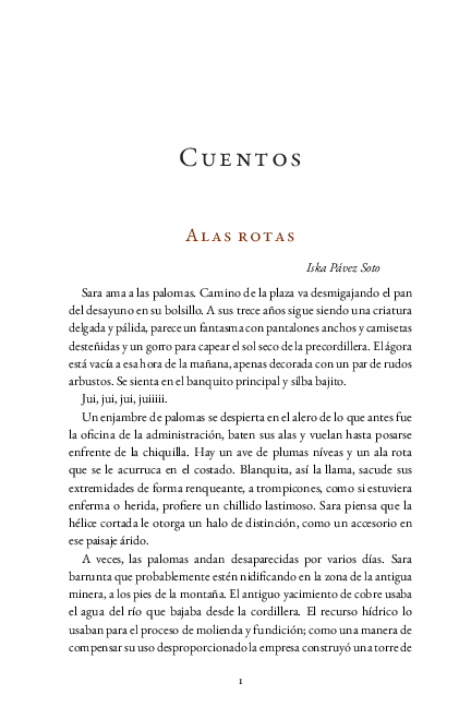 (PDF) Alas rotas (cuento)