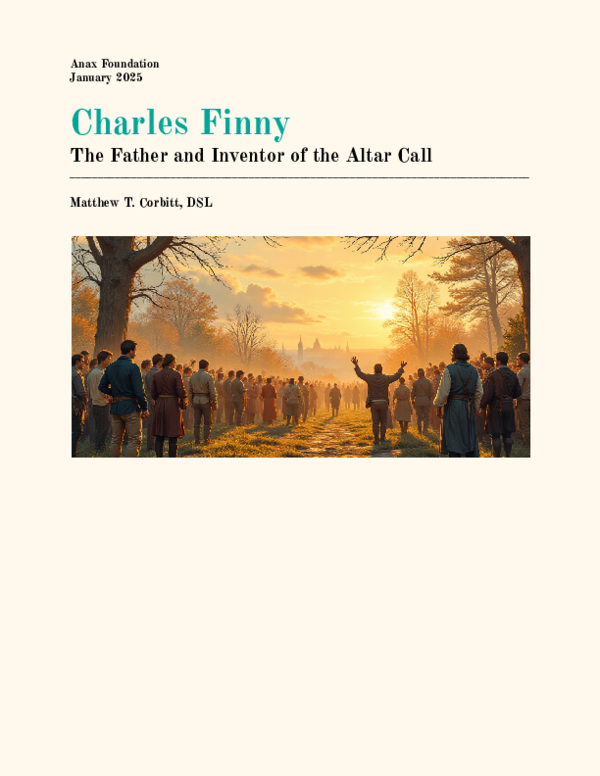(PDF) Charles Finny and the Altar Call