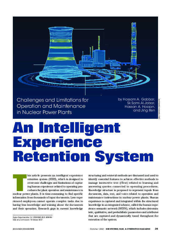 (PDF) An Intelligent Experience Retention System: Challenges and ...