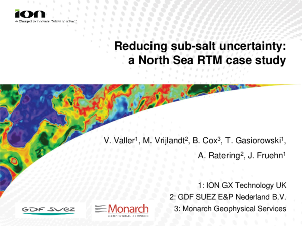 (PDF) Reducing Sub-salt Uncertainty - A North Sea RTM Case Study