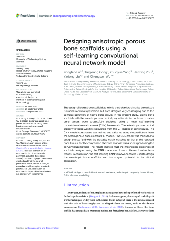 (PDF) Designing anisotropic porous bone scaffolds using a self-learning ...