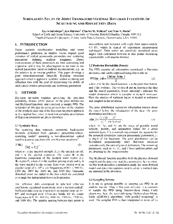 (PDF) Simulation study of joint trans-dimenstional bayesian inversion of scattering and ...