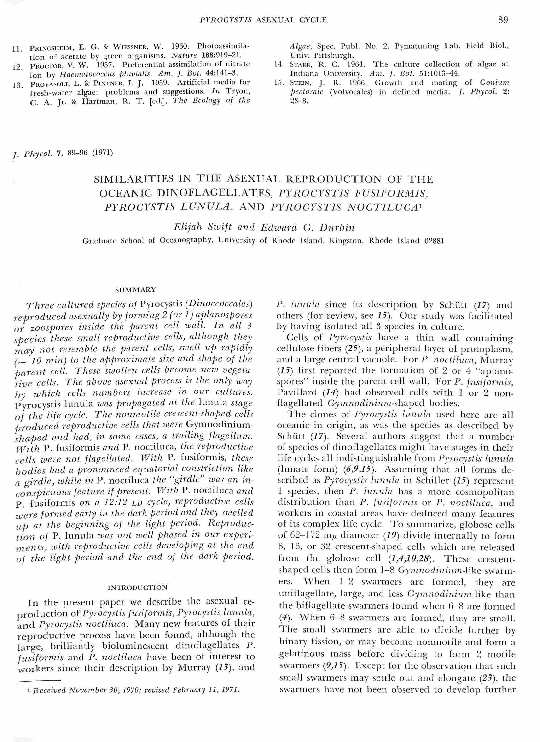(PDF) Similarities in the Asexual Reproduction of the Oceanic ...