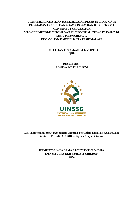 (PDF) PTK ALISYA PJBL UPLOAD
