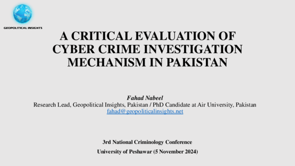 (PDF) A CRITICAL EVALUATION OF CYBER CRIME INVESTIGATION MECHANISM IN ...