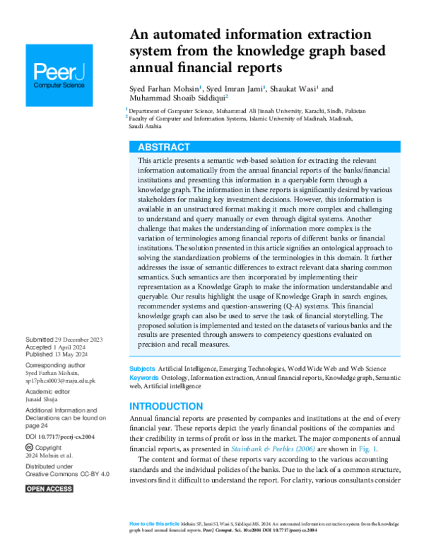 (PDF) An automated information extraction system from the knowledge ...