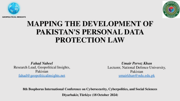 (PDF) MAPPING THE DEVELOPMENT OF PAKISTAN'S PERSONAL DATA PROTECTION LAW