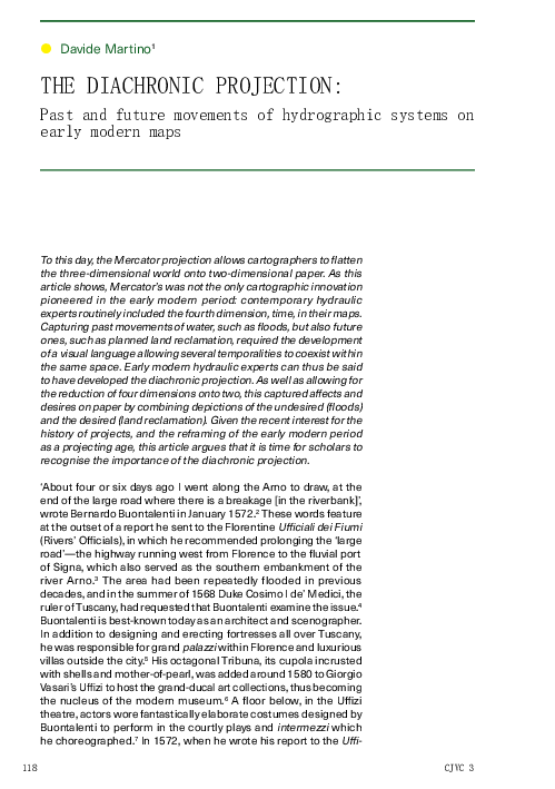 (PDF) The diachronic projection: past and future movements of ...