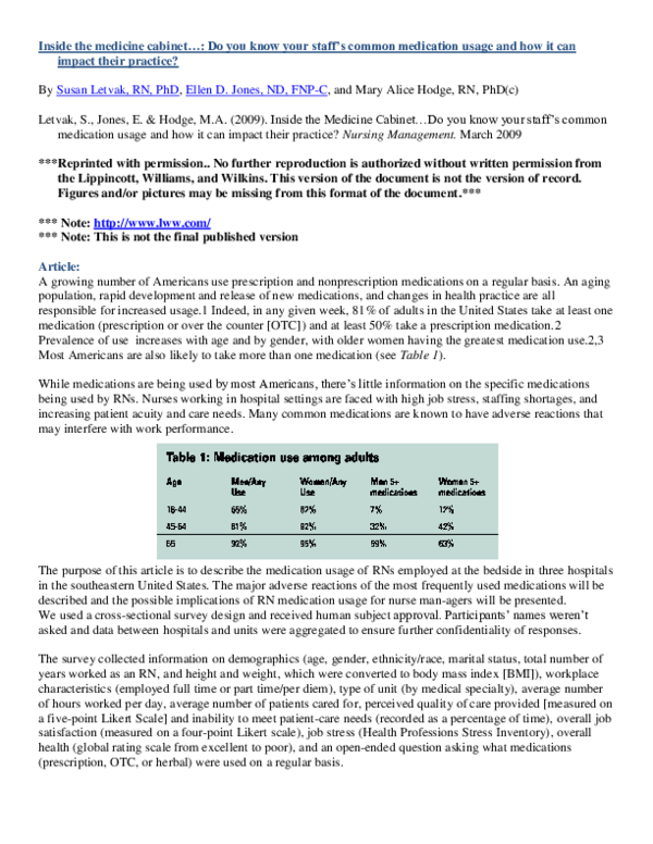 (PDF) ***Reprinted with permission.. No further reproduction is ...