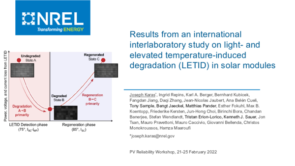 (PDF) Results from an International Interlaboratory Study on Light- and ...