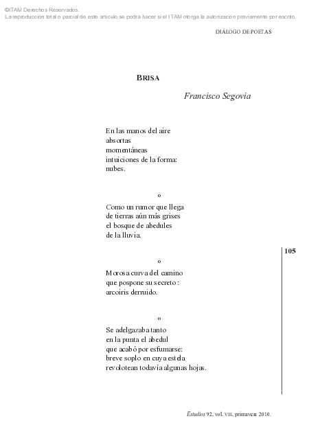 Pdf Brisa