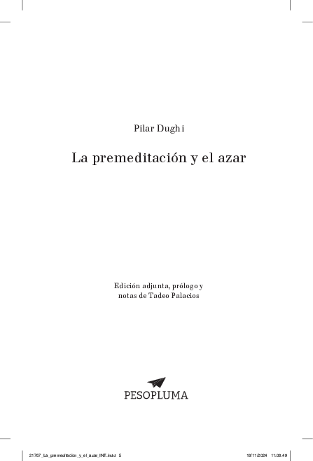 (PDF) Pilar Dughi. Treinta y cinco años de una vehemente poética de lo ...