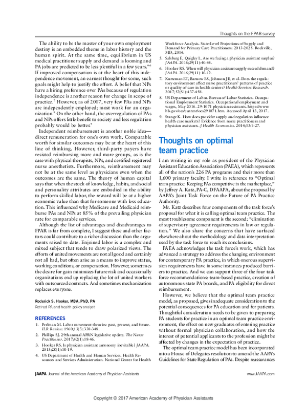 (PDF) Thoughts on optimal team practice