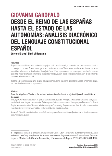 (PDF) GIOVANNI GAROFALO DESDE EL REINO DE LAS ESPAÑAS HASTA EL ESTADO ...