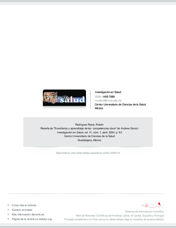 (PDF) Reseña de "Enseñanza y aprendizaje de lascompetencias clave" de ...